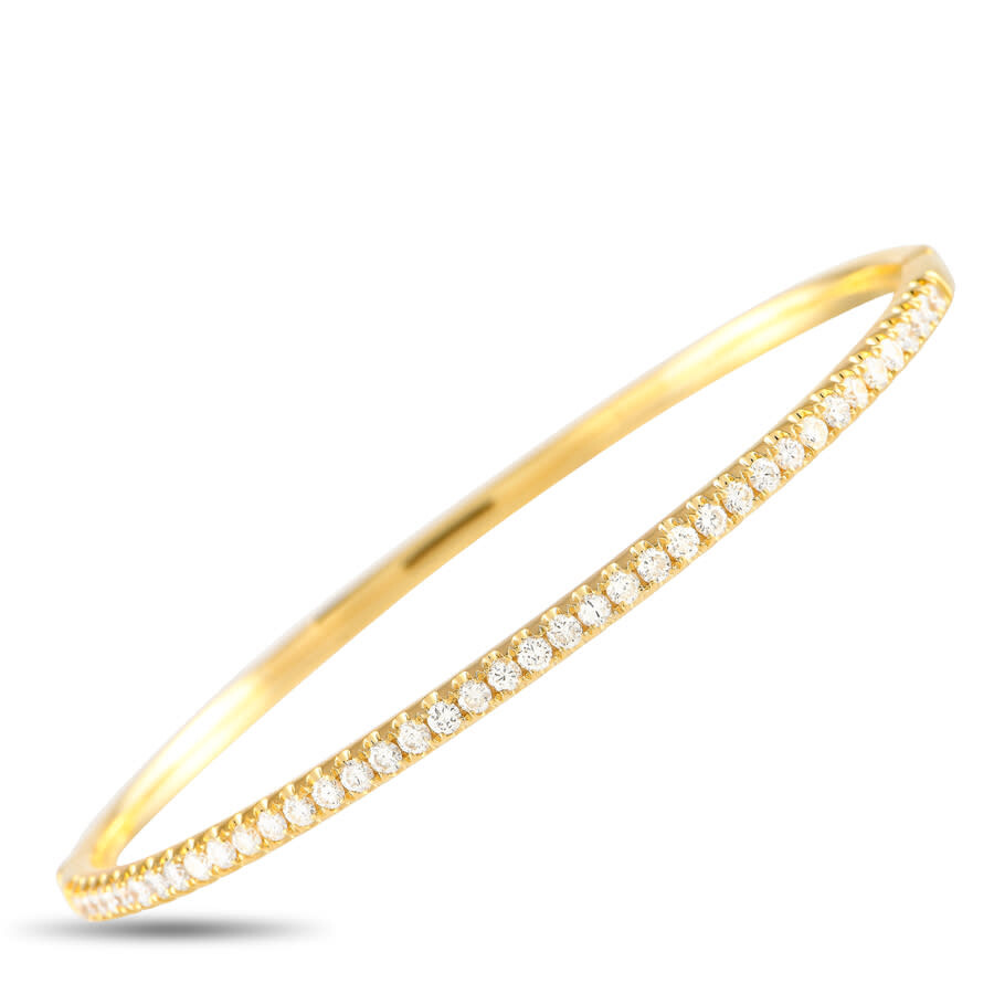 Lb Exclusive Pre-Owned LB Exclusive 18K Yellow Gold 1.0ct Diamond ...