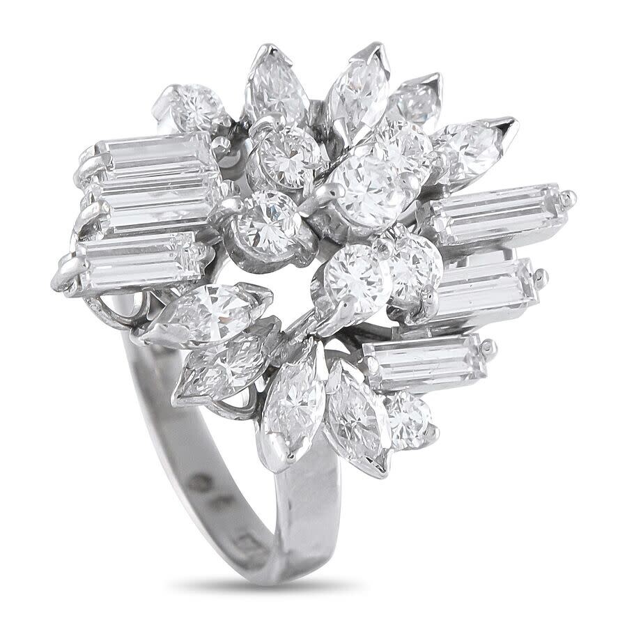 Lb Exclusive Pre-Owned LB Exclusive Platinum 1.25 ct Diamond Cocktail Ring MF06 073125 MF06 ...