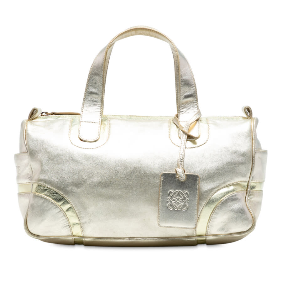 Loewe Pre-owned LOEWE Metallic Leather Handbag 05 07 11 - Jomashop