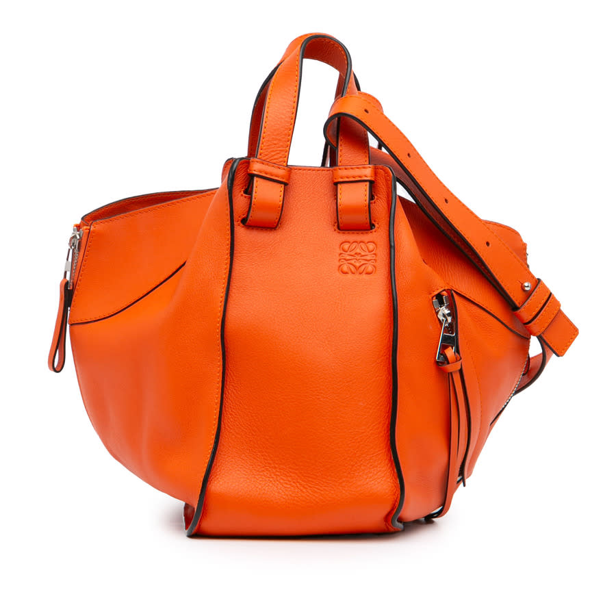 Loewe Pre-owned LOEWE Small Leather Hammock Satchel 61701 061701 - Pre ...