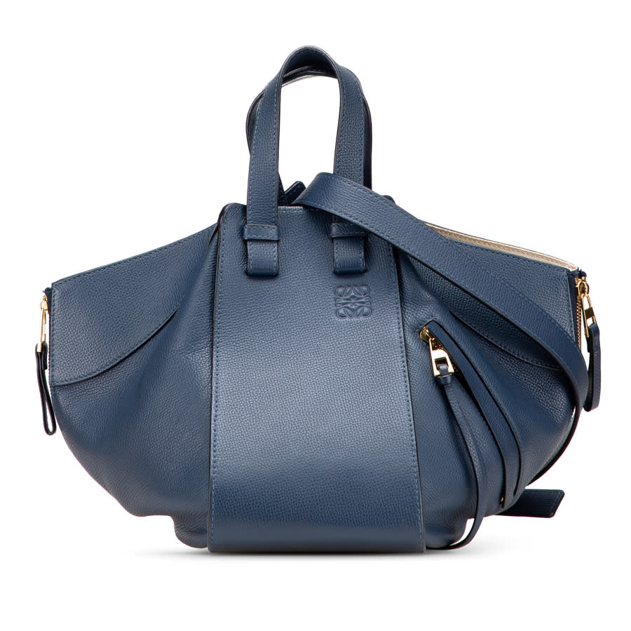 Loewe Pre-owned Loewe Small Leather Hammock Satchel Ladies 62041 ...