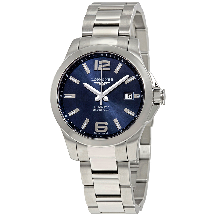 Longines Pre-owned Longines Conquest Automatic Blue Dial Men's Watch L3 ...