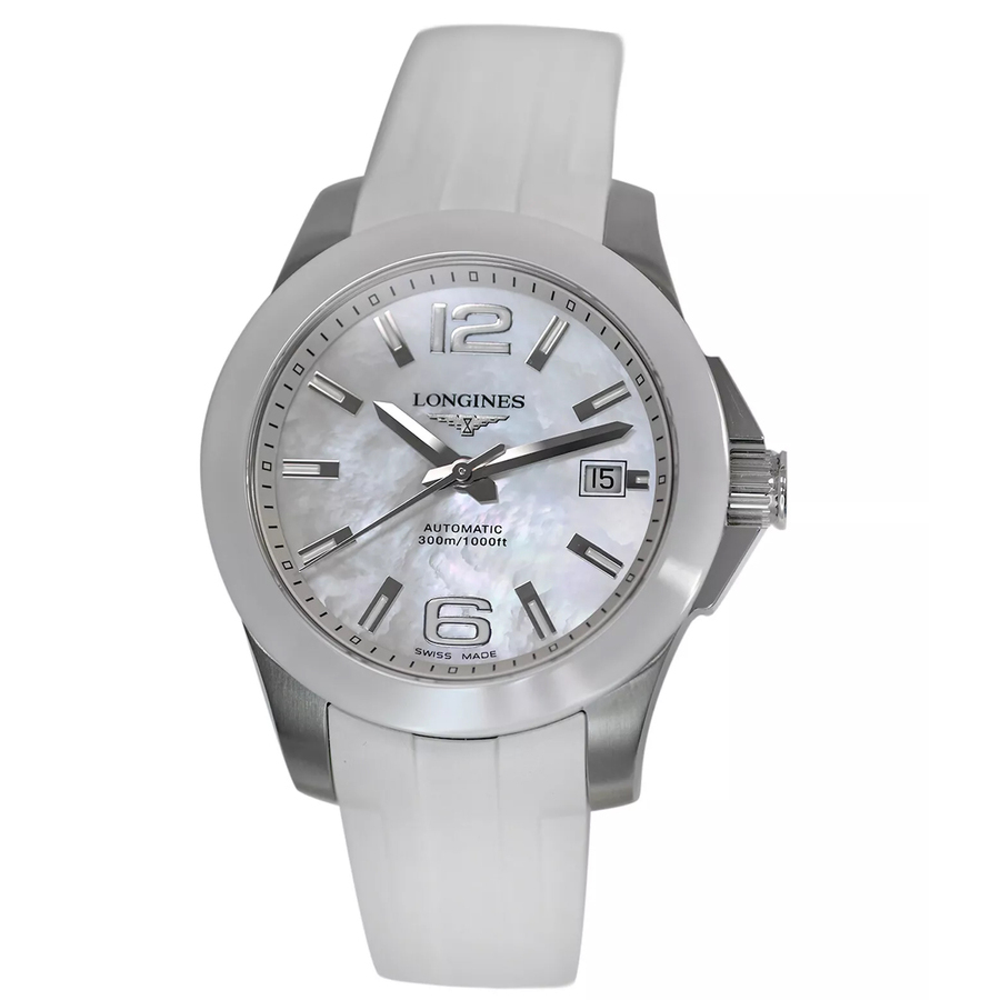 Longines Pre-owned Longines Conquest Quartz White Dial Ladies Watch L3 ...