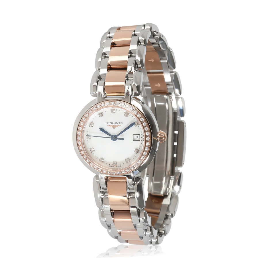 Longines Pre-owned Longines Primaluna Quartz Diamond Ladies Watch L8 ...