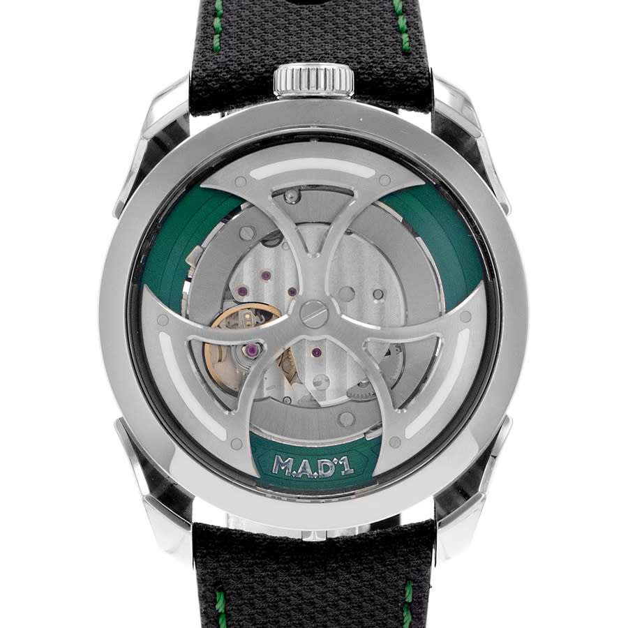 Mb&F Pre-owned MB&F Mad Editions Automatic Green Dial Men's Watch M.A.D ...