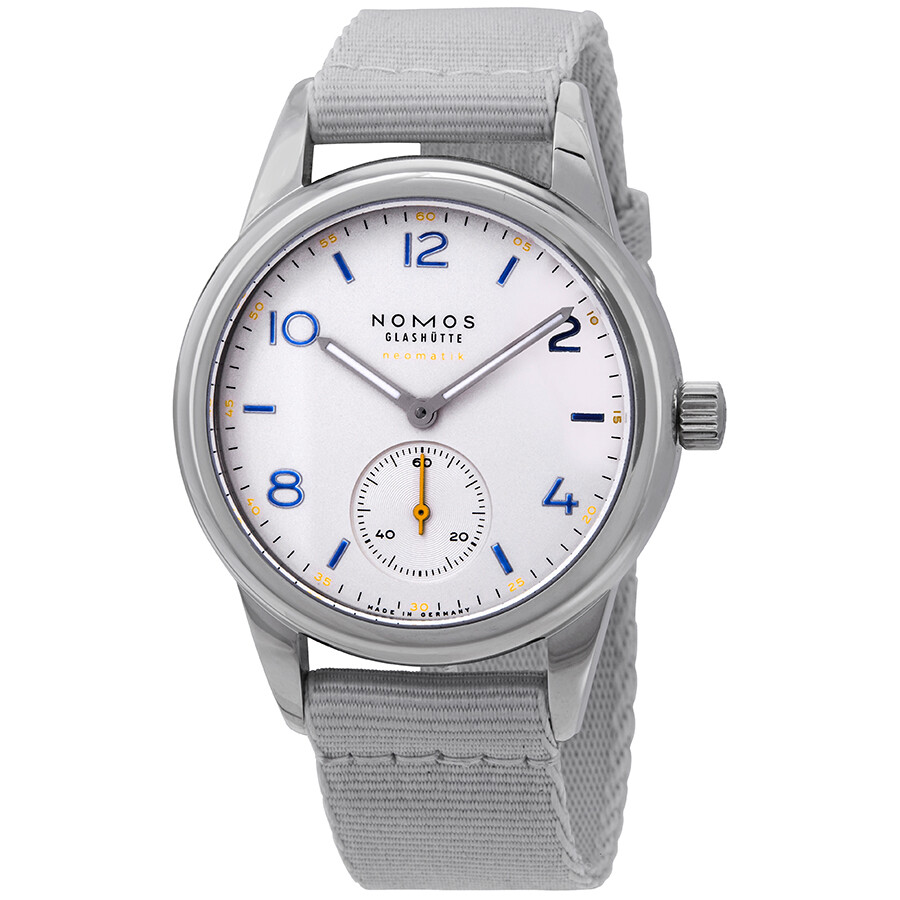 Nomos Pre-owned Nomos Club Neomatik Automatic White Dial Men's Watch ...