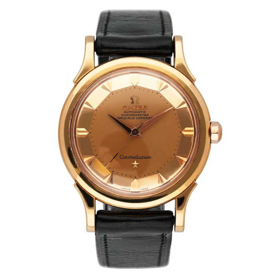 Omega Pre-owned Omega Constellation Automatic Pink Dial Men's Watch 168 ...