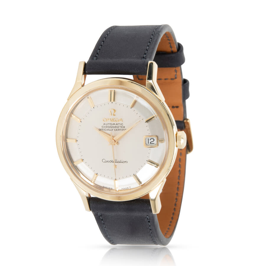 Omega Pre-owned Omega Constellation Automatic Silver Dial Men's Watch ...