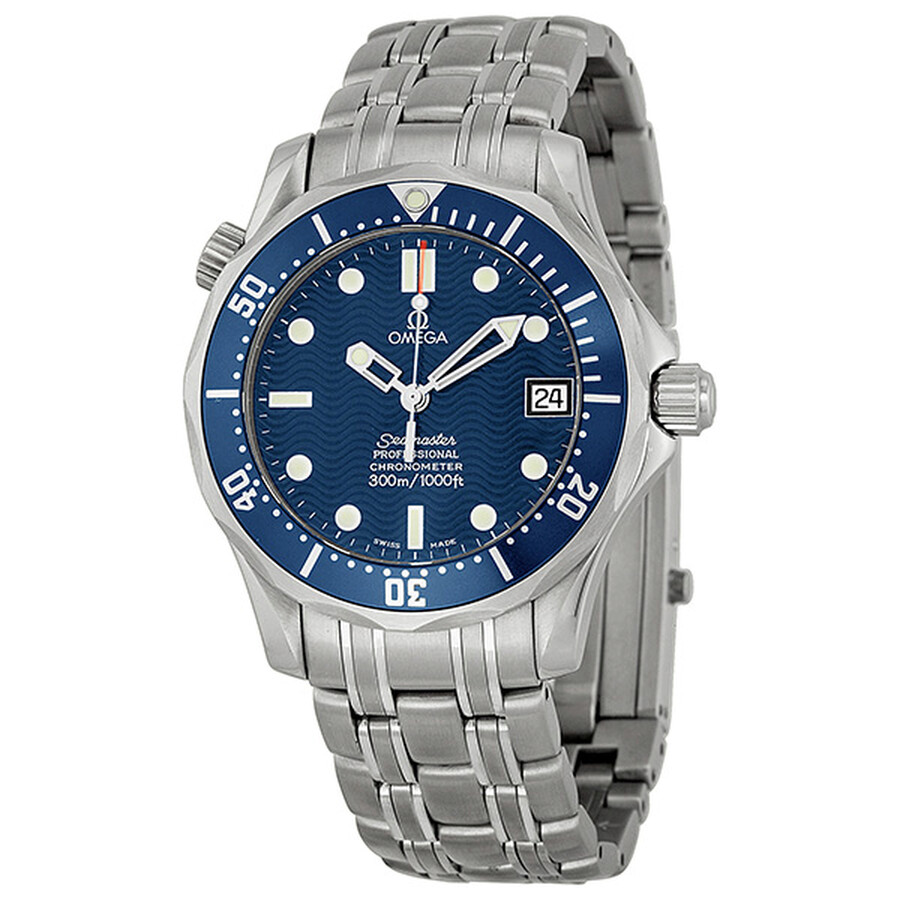 Omega Pre-owned Omega Seamaster Automatic Blue Dial Men's Watch 2551.8 ...