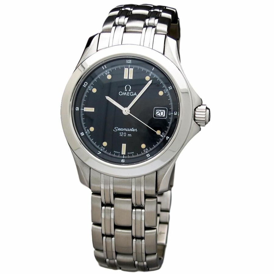Omega Pre-owned Omega Seamaster Chronometer Black Dial Men's Watch 2511 ...
