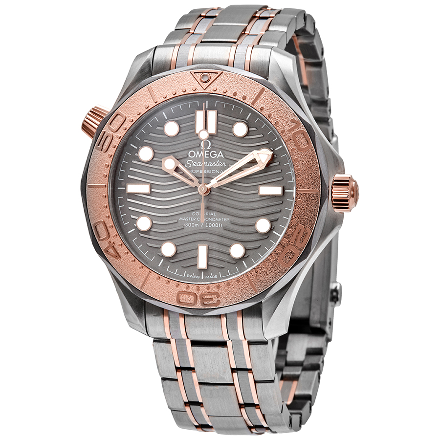 Omega Pre-owned Omega Seamaster Grey Dial Men's Watch 210.60.42.20.99 ...