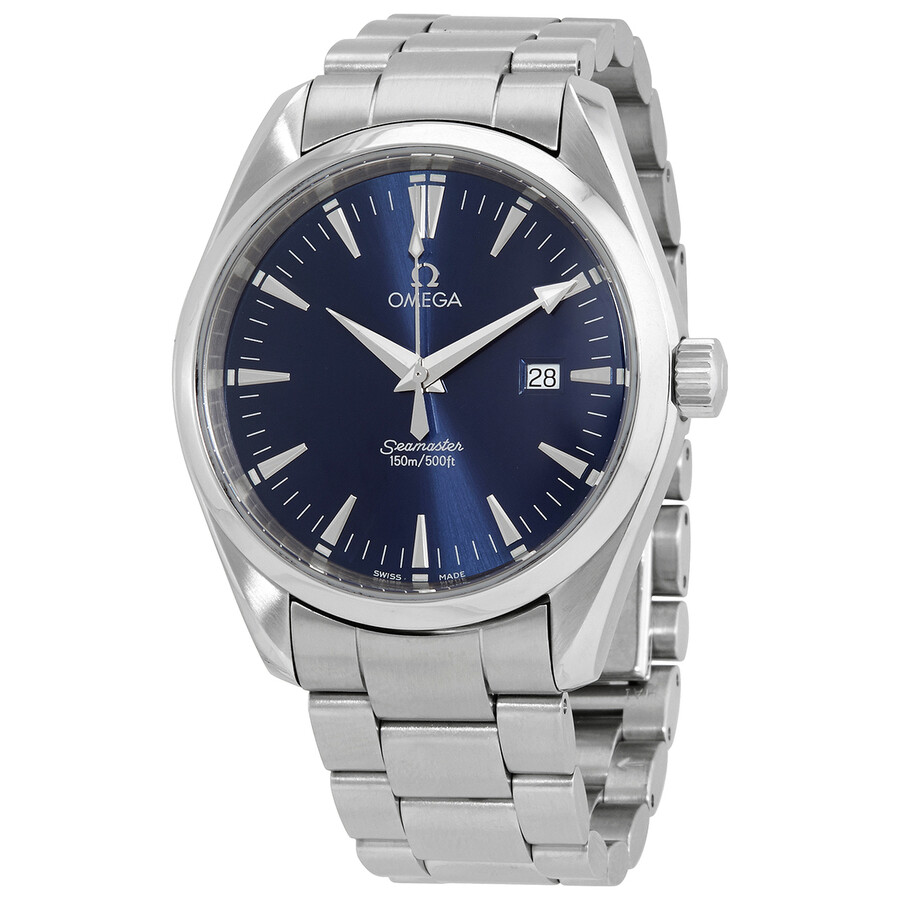 Omega Pre-owned Omega Seamaster Quartz Blue Dial Men's Watch 2517.8 ...