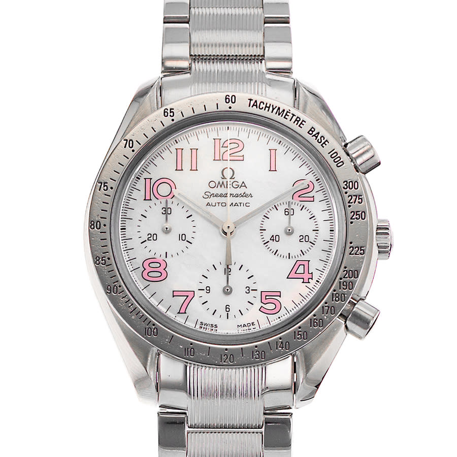 Omega Pre-owned Omega Speedmaster Chronograph Automatic Ladies Watch ...