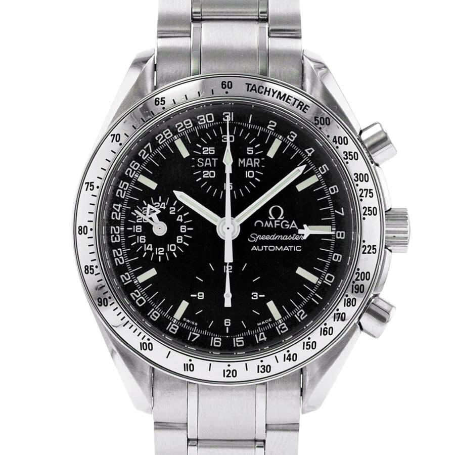 Omega Pre-owned Omega Speedmaster Day Date Chronograph GMT Automatic ...