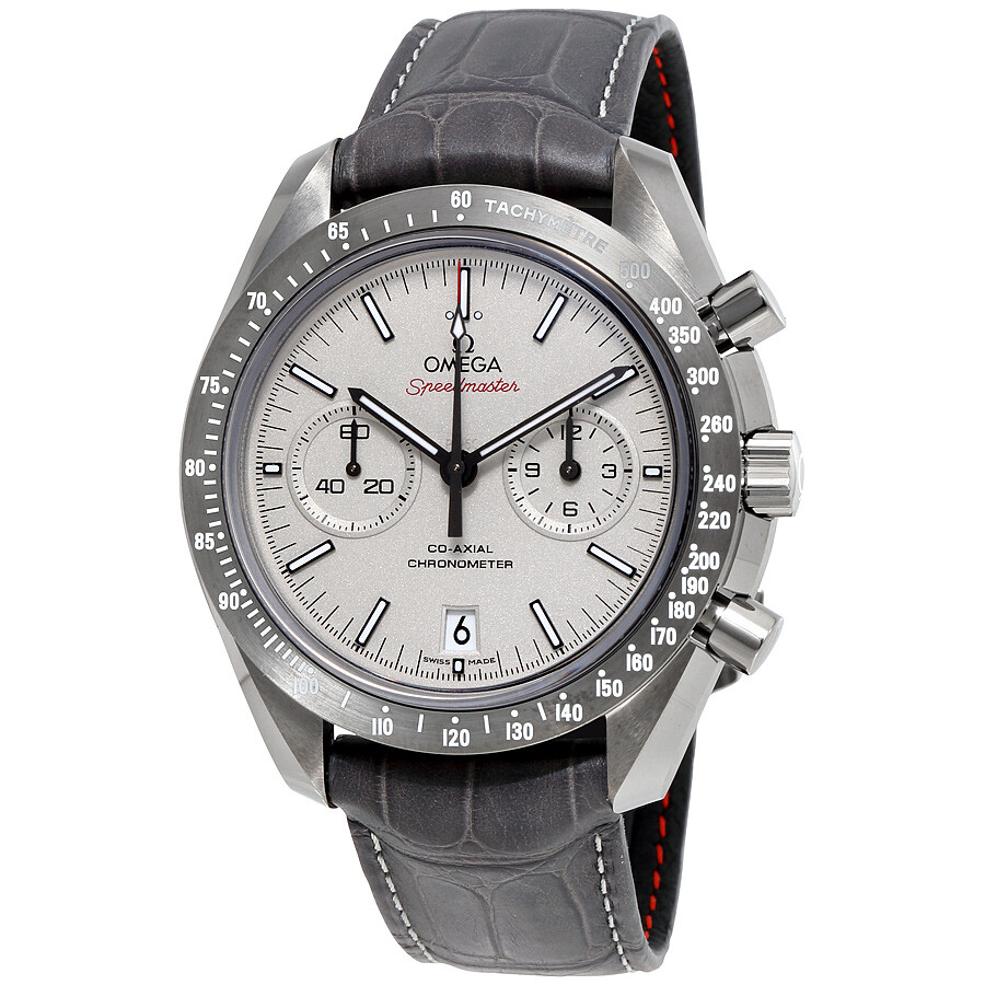 Omega Pre-owned Omega Speedmaster Moonwatch Chronograph Tachymeter Grey ...