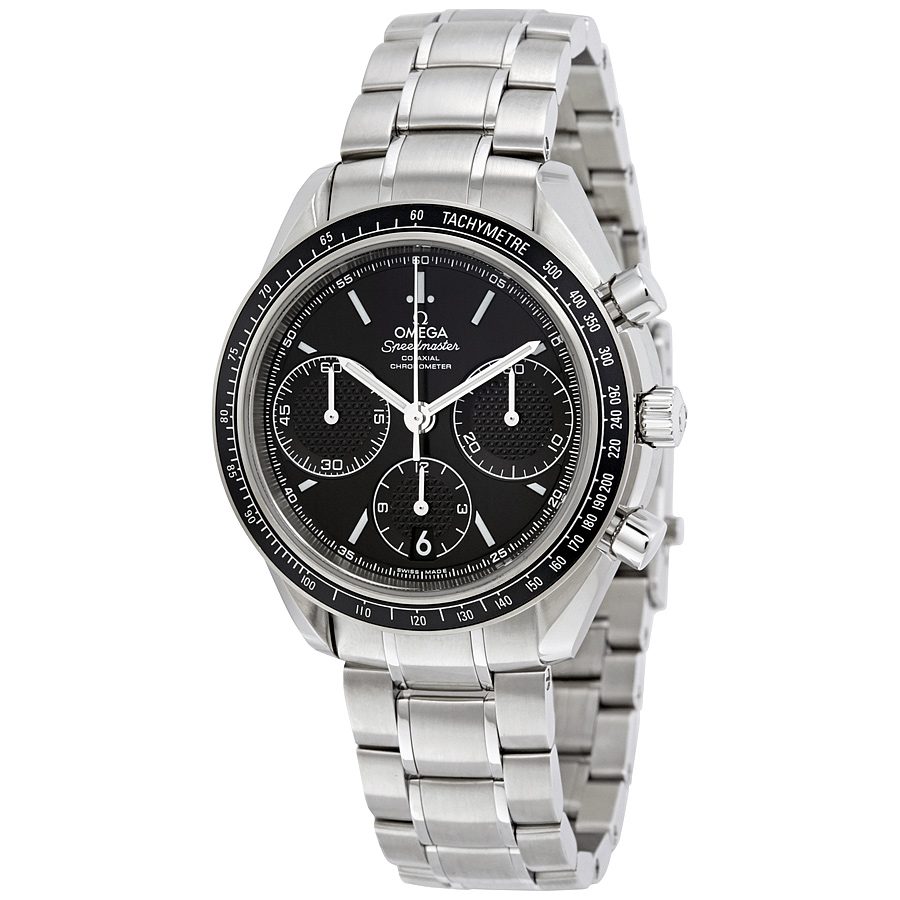 Omega Pre-owned Omega Speedmaster Racing Chronograph Tachymeter Black ...
