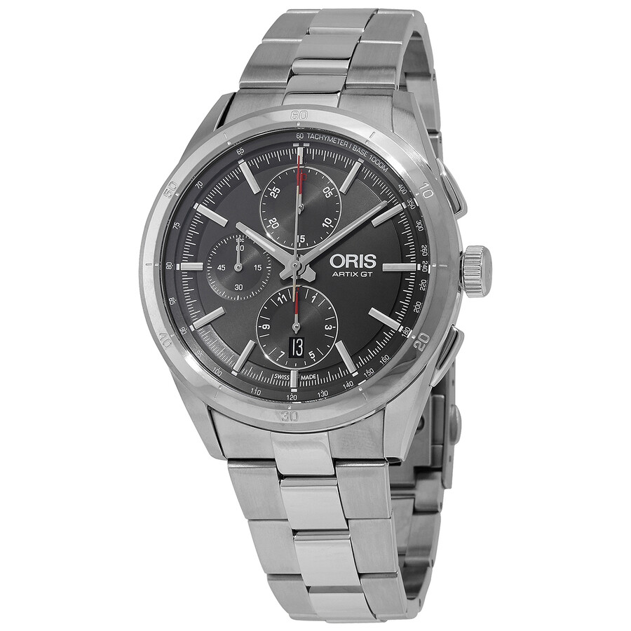 Oris Pre-owned Oris Artix GT Chronograph Automatic Grey Dial Men's ...