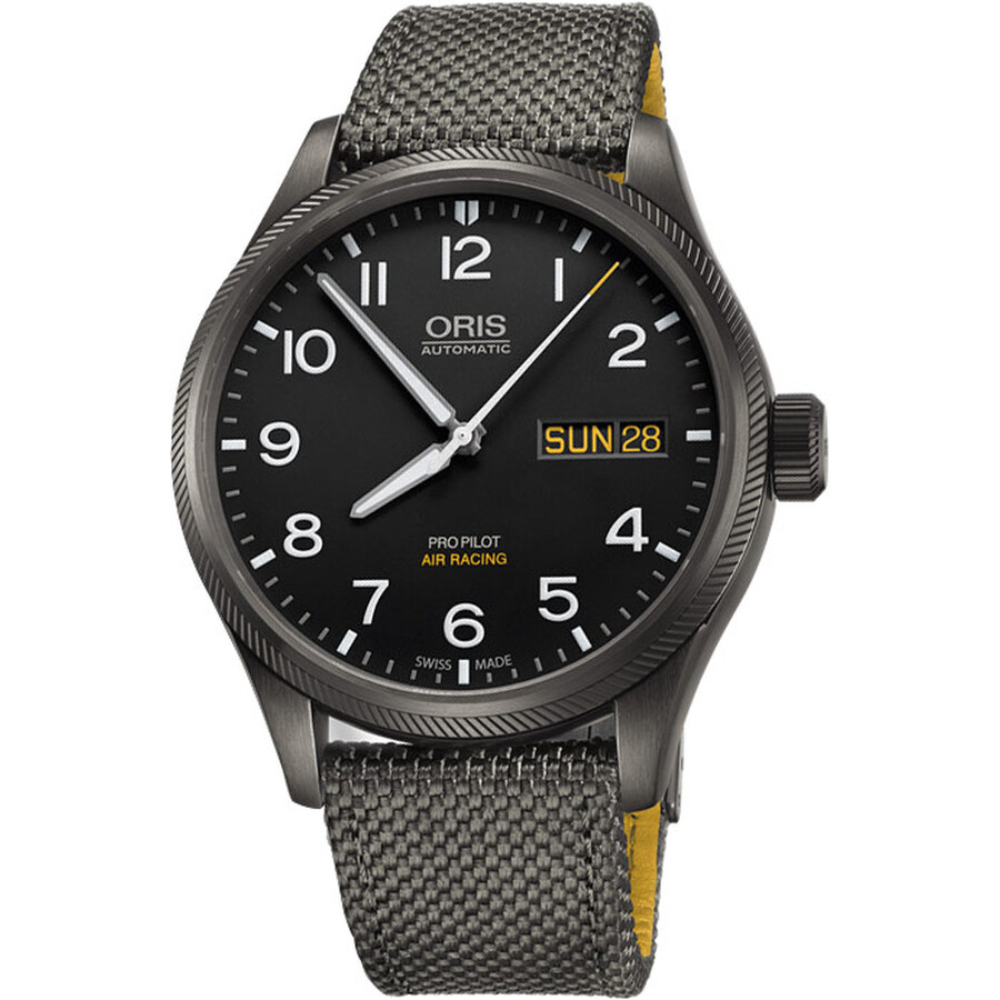 Oris Pre-owned Oris Limited Edition Black Dial Men's Watch 01 752 7698 ...