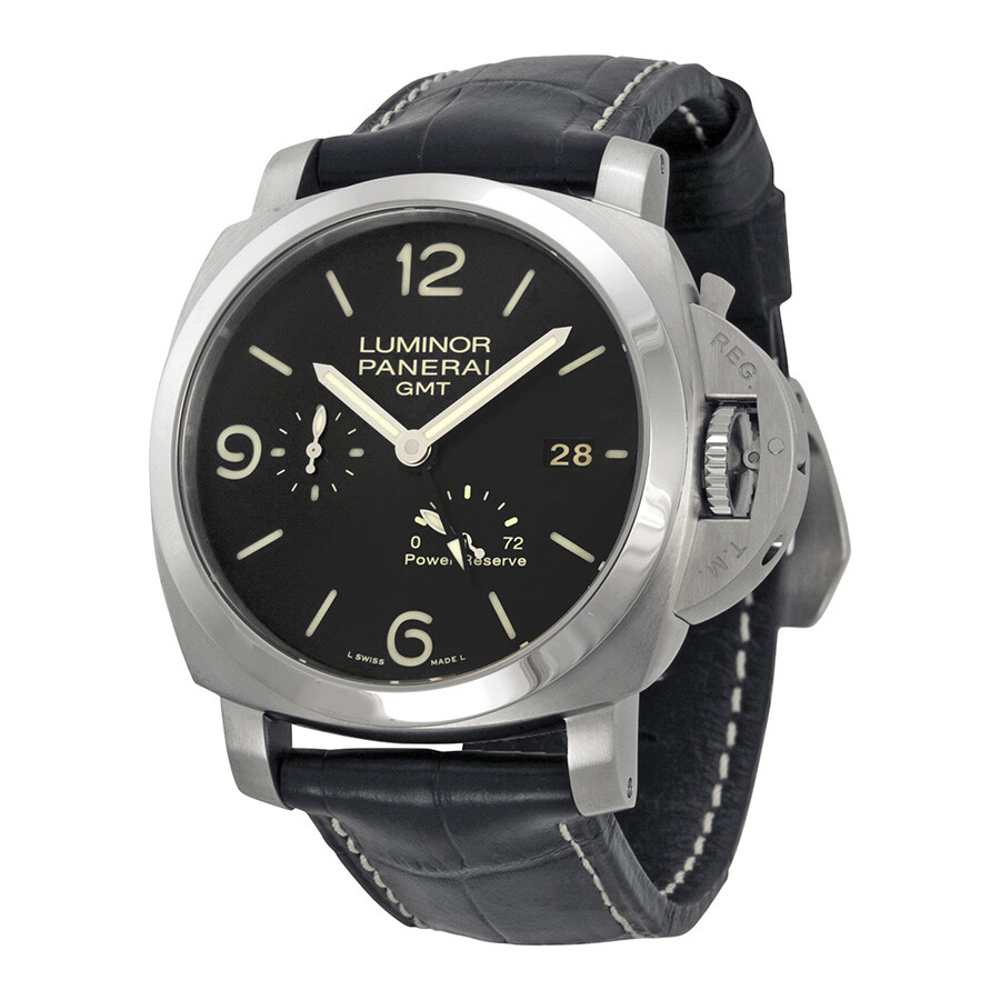 Panerai Pre-owned Panerai Luminor 1950 Automatic Black Dial Men's Watch ...
