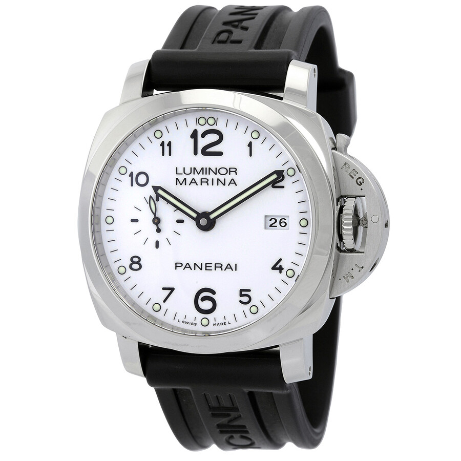 Panerai Pre-owned Panerai Luminor 1950 Automatic White Dial Men's Watch ...