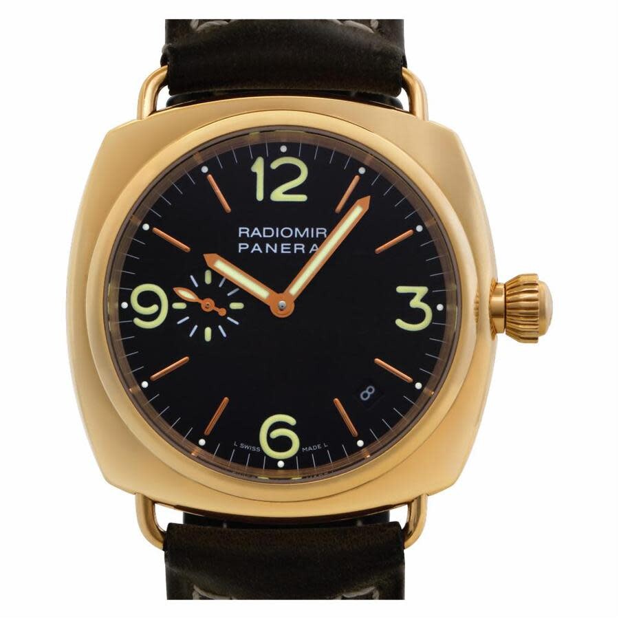 Panerai Pre-owned Panerai Radiomir Automatic Black Dial Men's Watch ...