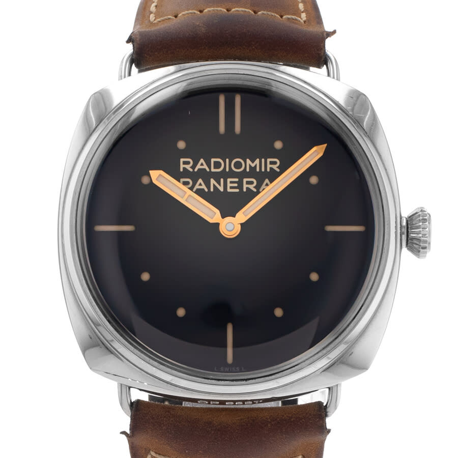 Panerai Pre-owned Panerai Radiomir Slc 3 Days Black Dial Men's Watch ...