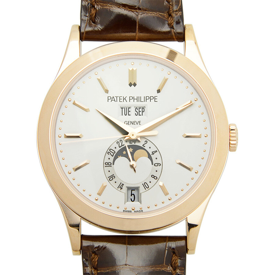 Patek Philippe Pre-owned Patek Philippe Annual Calendar GMT Silvery ...