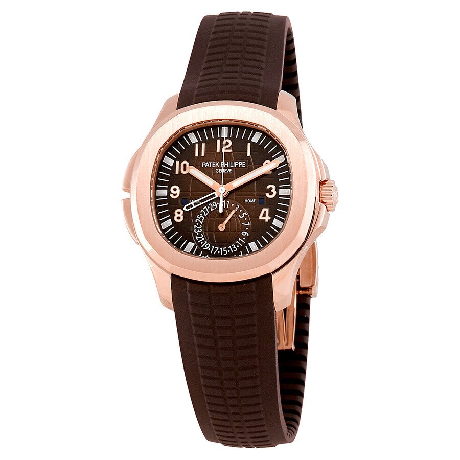 Patek Philippe Pre-owned Patek Philippe Aquanaut Brown Dial Men's Watch ...
