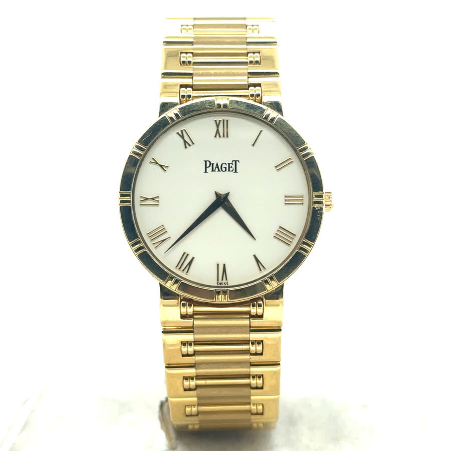 Piaget Pre-owned Piaget Dancer Quartz Silver Dial Unisex Watch 922963 ...