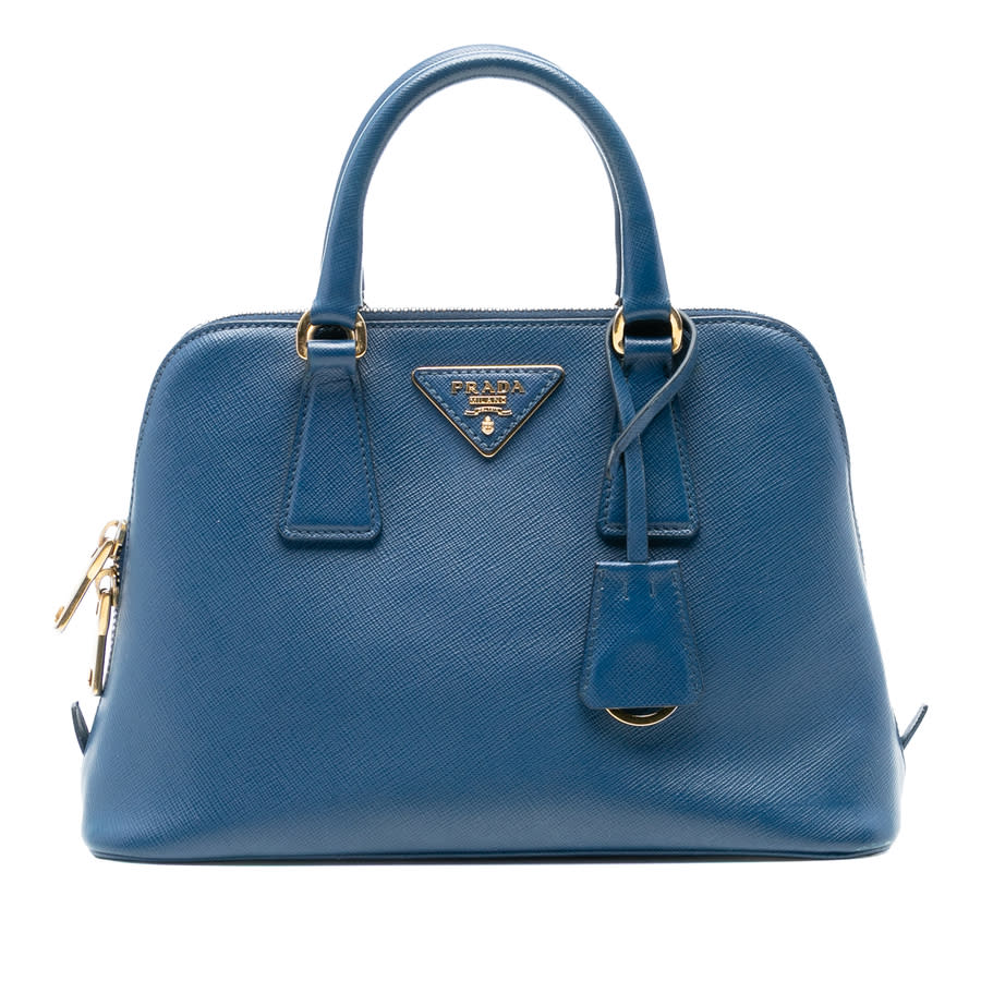 Prada Pre-owned Prada Small Saffiano Lux Promenade Satchel ...