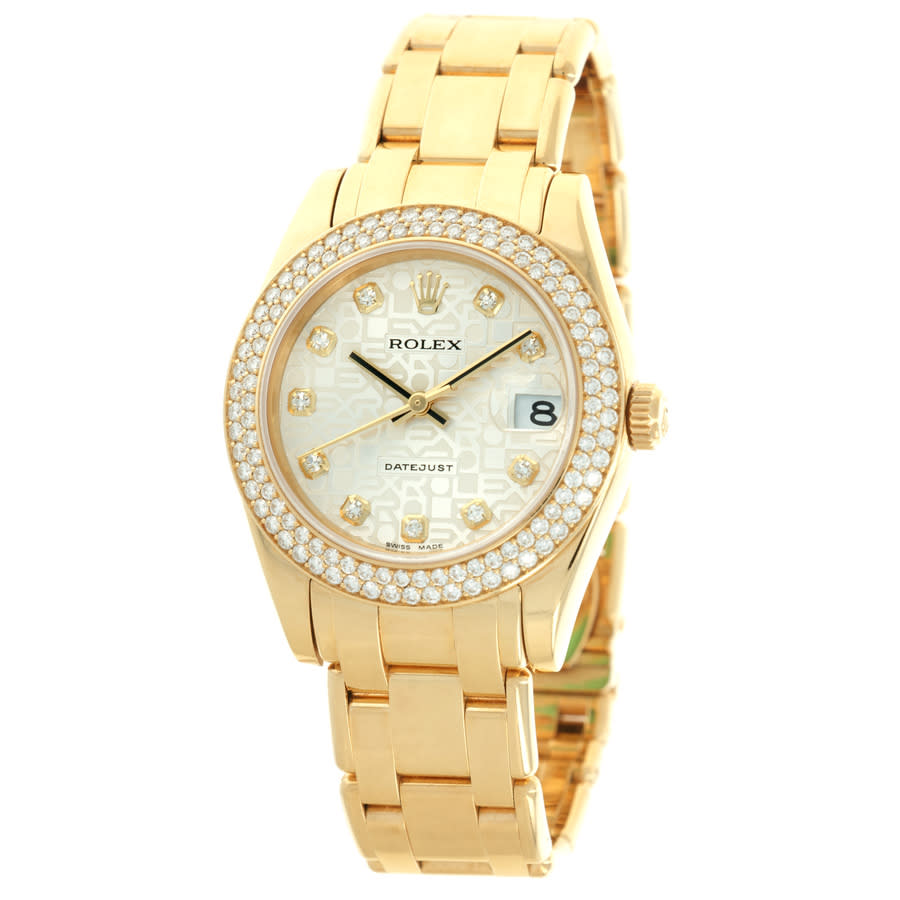 Rolex Pre-owned Pre-owned Rolex Pearlmaster Automatic Chronometer ...