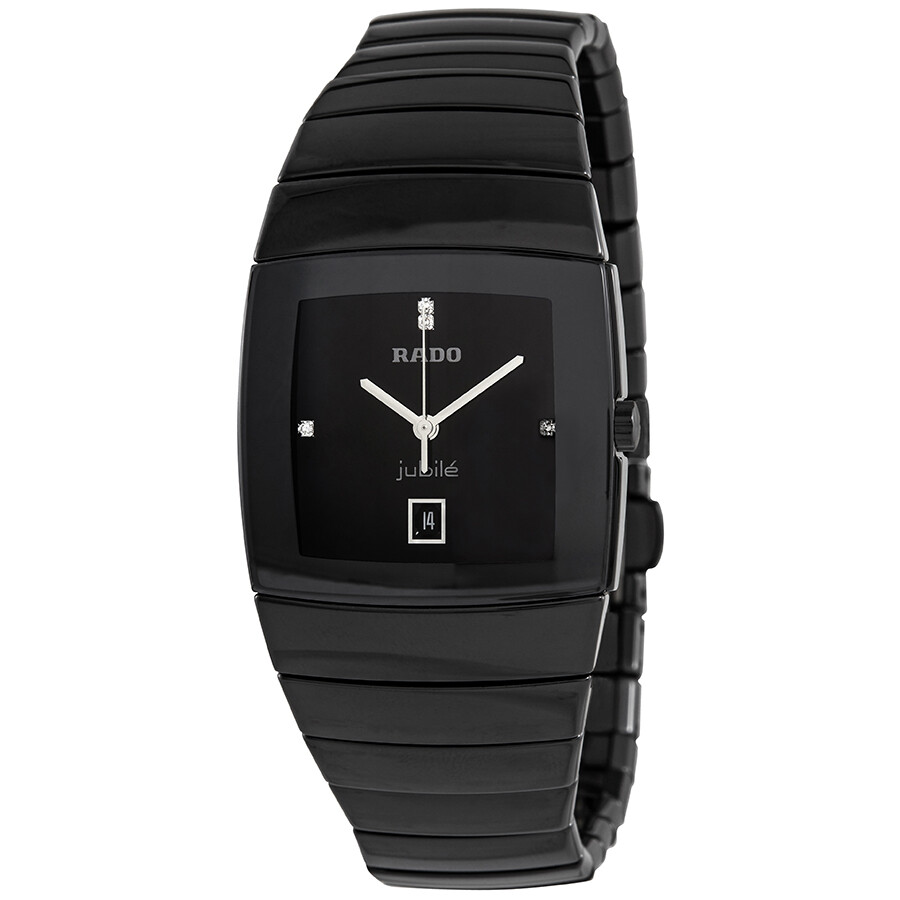 Rado Pre-owned Rado Sintra Quartz Black Dial Men's Watch DO-R13725702 ...