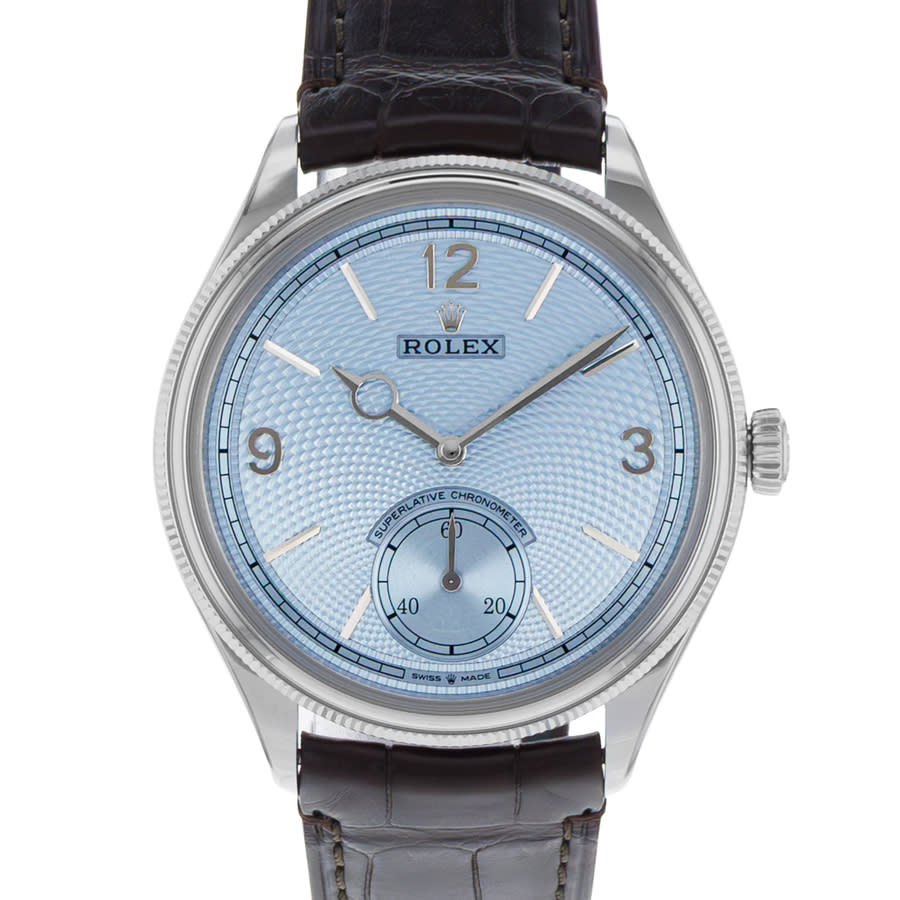 Rolex Pre-owned Rolex 1908 Automatic Blue Dial Men's Watch 52506 - Pre ...