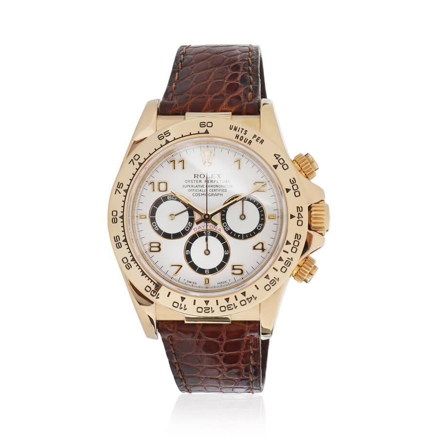 Rolex Pre-owned Rolex Cosmograph Daytona Chronograph Automatic White ...