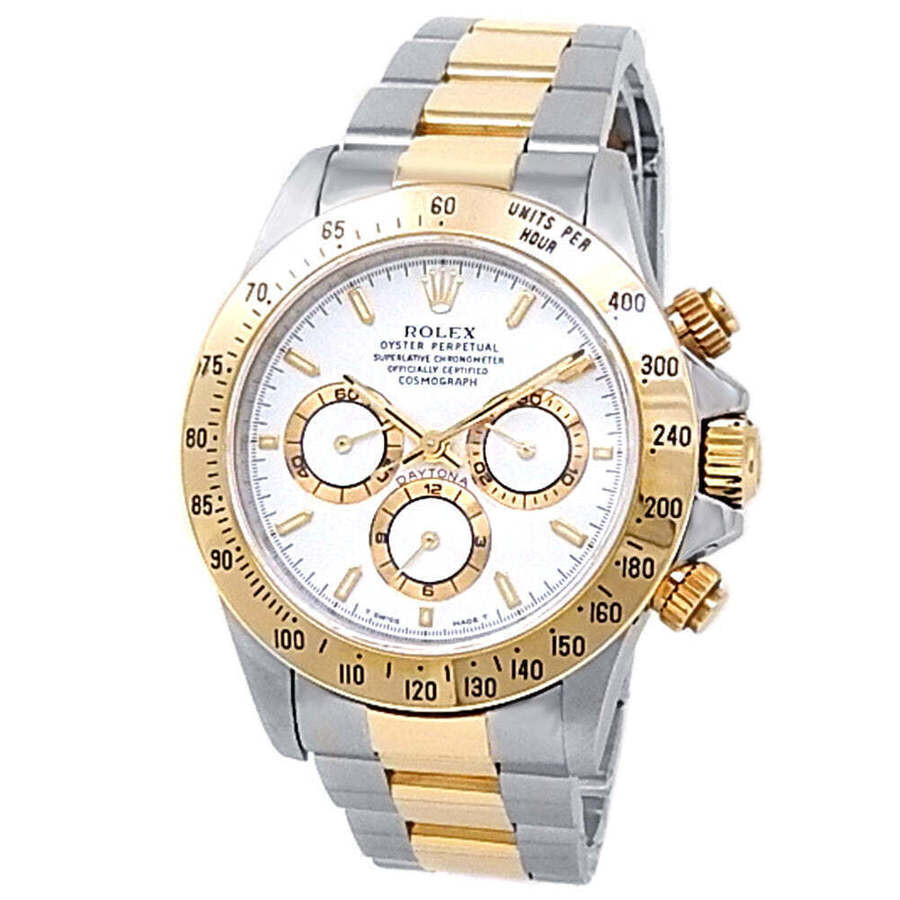 Rolex Pre-owned Rolex Cosmograph Daytona Chronograph Automatic White ...