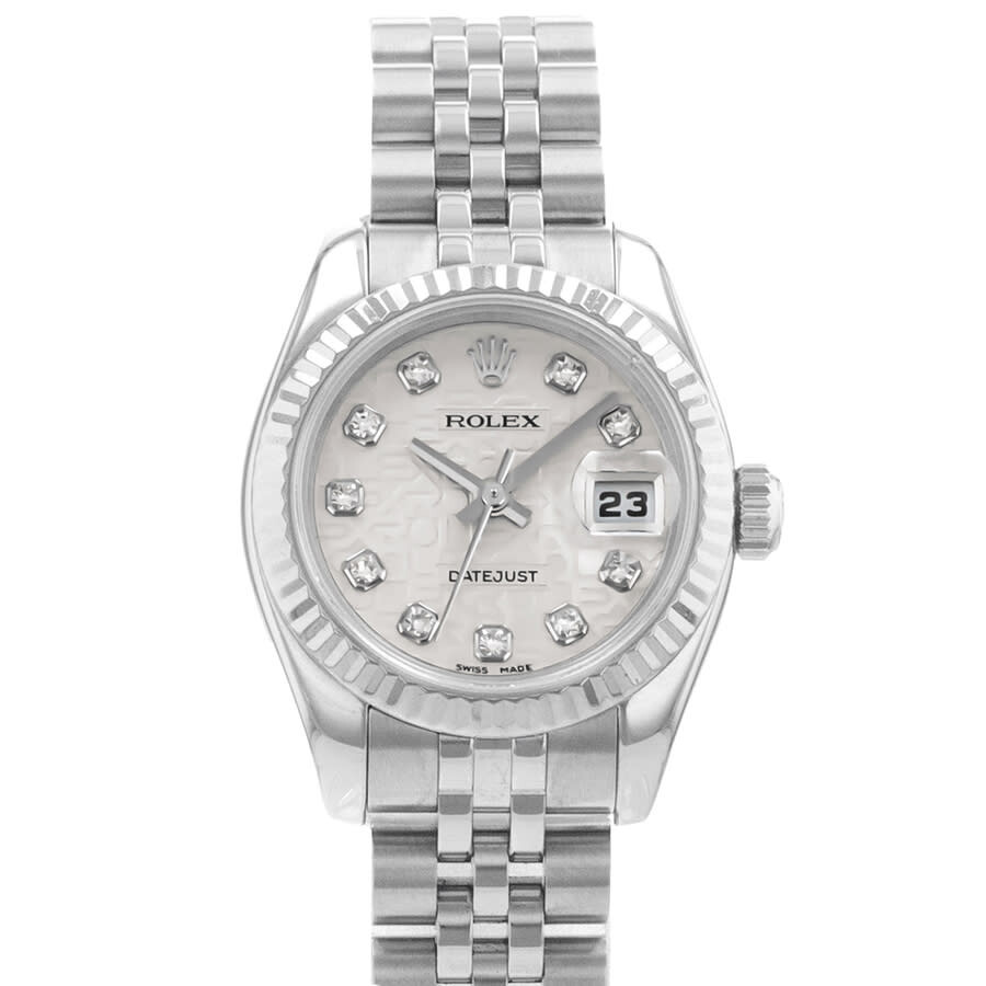 Rolex Pre-owned Rolex Datejust 26 Automatic Chronometer Diamond Ladies ...
