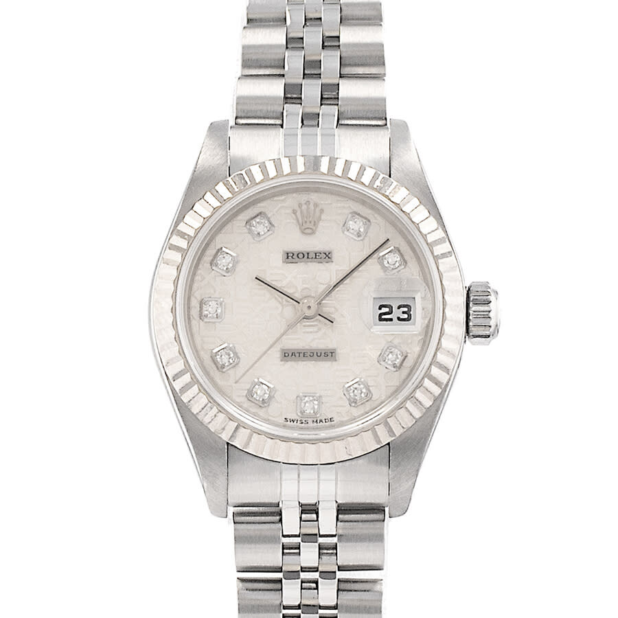 Rolex Pre-owned Rolex Datejust 26 Automatic Chronometer Diamond Ladies ...