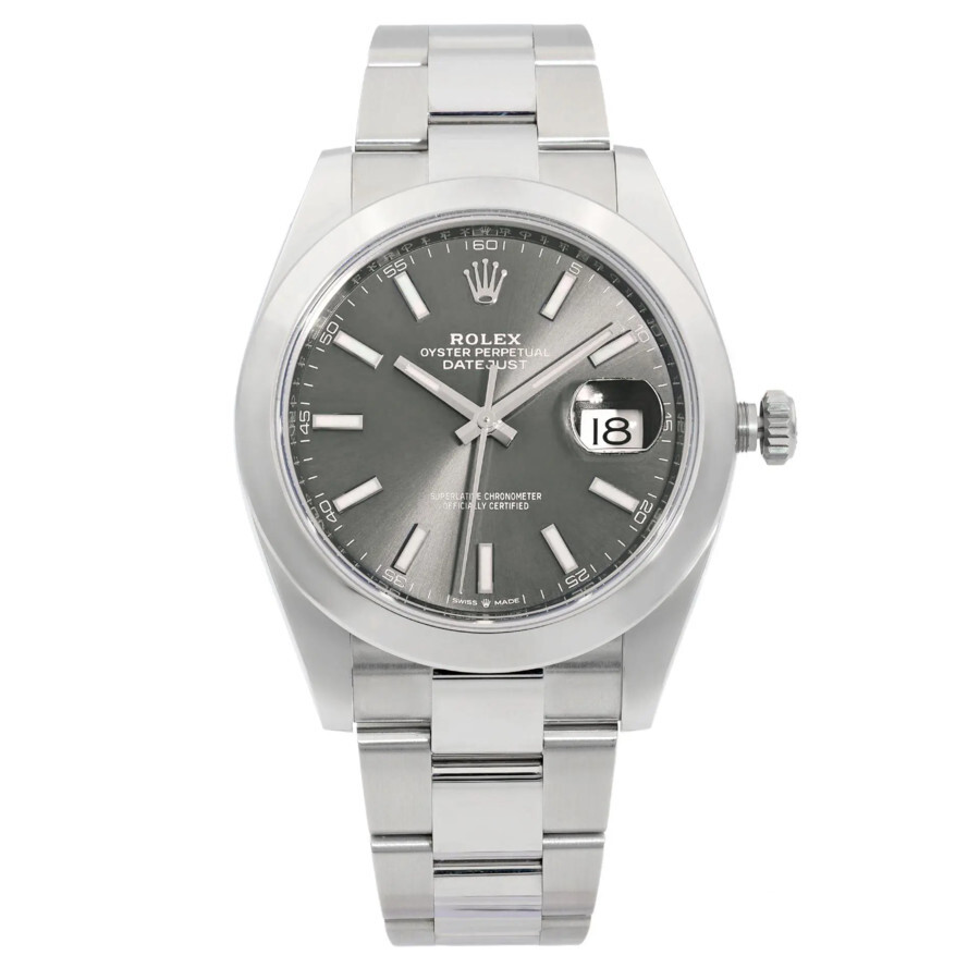 Rolex Pre-owned Rolex Datejust Automatic Chronometer Men's Watch 126300 RSO - Pre-Owned Watches ...