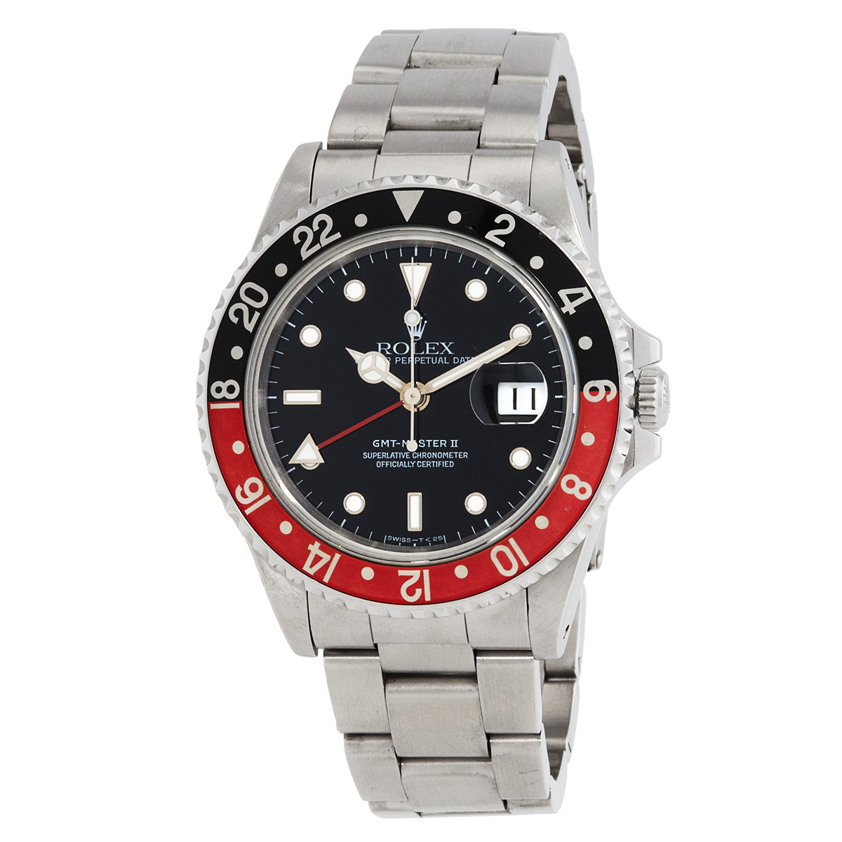 Mua Pre-owned Rolex GMT-Master II Automatic Chronometer Black Dial Men ...