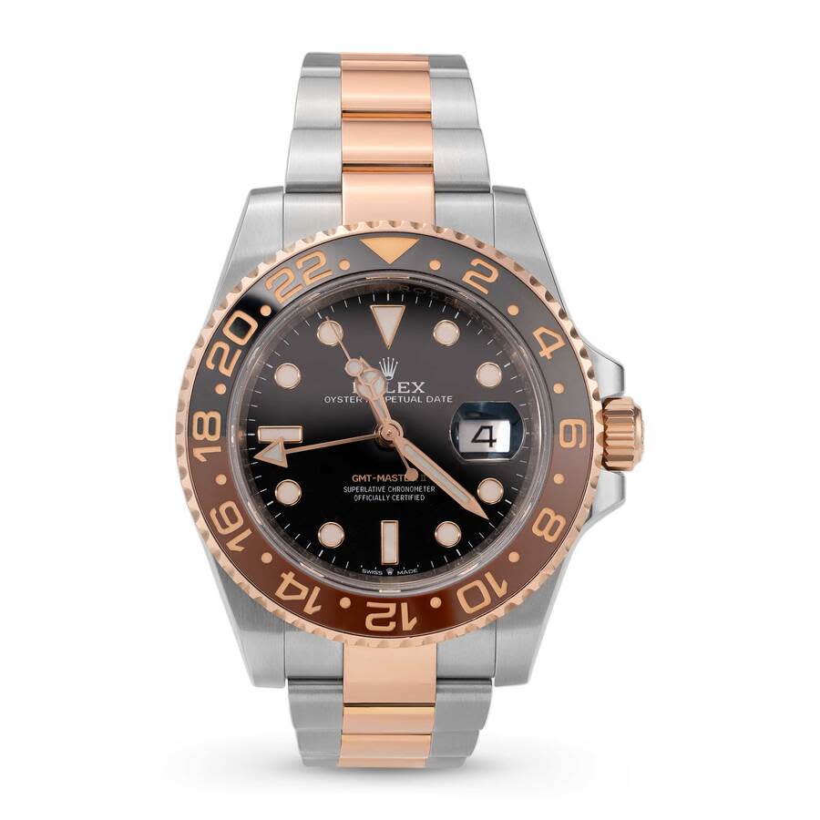 Rolex Pre-owned Rolex Gmt-Master Ii GMT Automatic Chronometer Black ...