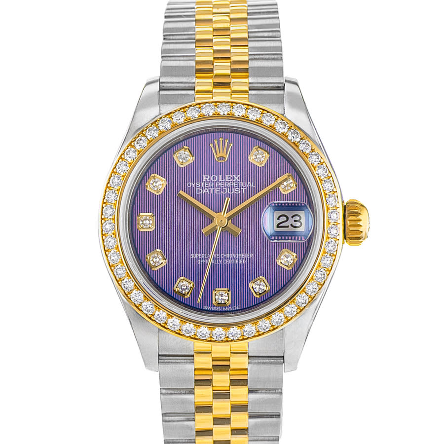 Rolex Pre-owned Rolex Lady-Datejust Automatic Chronometer Diamond ...