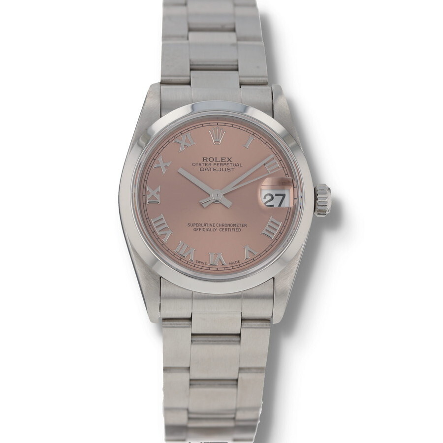 Rolex Pre-owned Rolex Mid-Size Datejust Automatic Chronometer Pink Dial ...