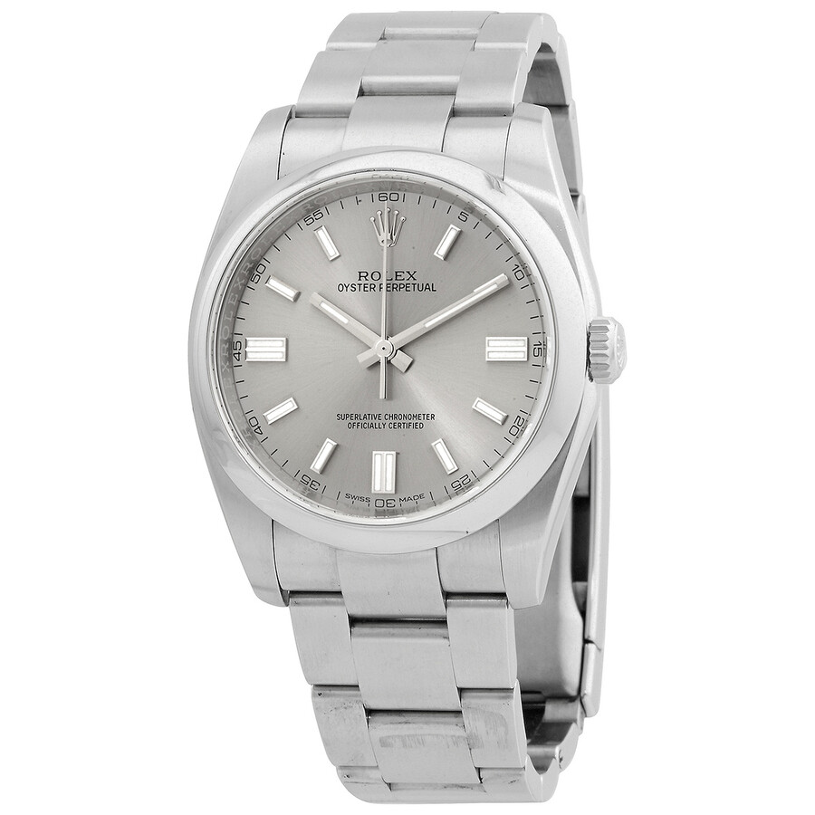 Rolex Pre-owned Rolex Oyster Perpetual Automatic Chronometer Men's ...