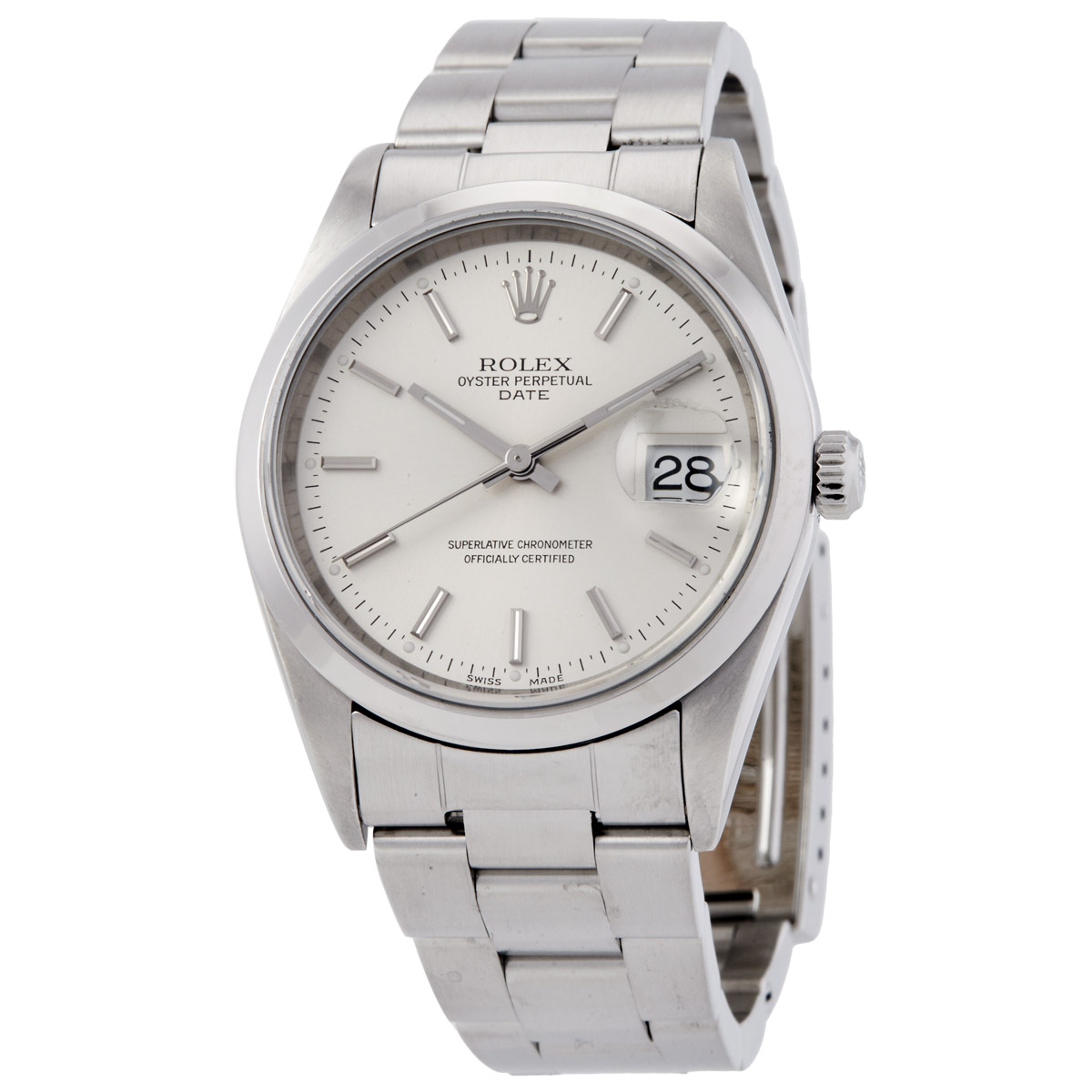 Rolex Pre-owned Rolex Oyster Perpetual Date 34 Automatic Chronometer ...