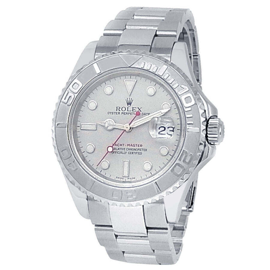 Rolex Pre-owned Rolex Yacht-Master Automatic Chronometer Grey Dial Men ...