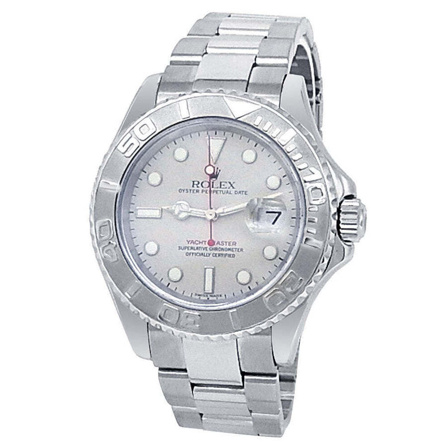 Rolex Pre-owned Rolex Yacht-Master Automatic Chronometer Grey Dial Men ...