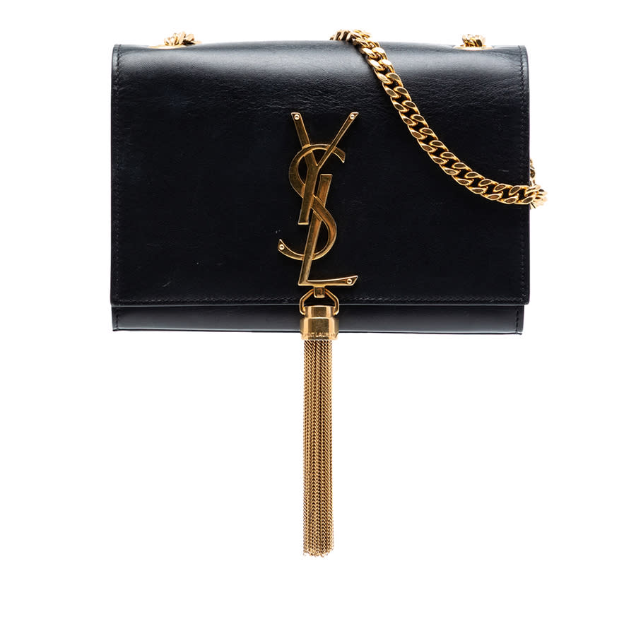 Saint Laurent Pre-owned Saint Laurent Small Smooth Calfskin Monogram ...