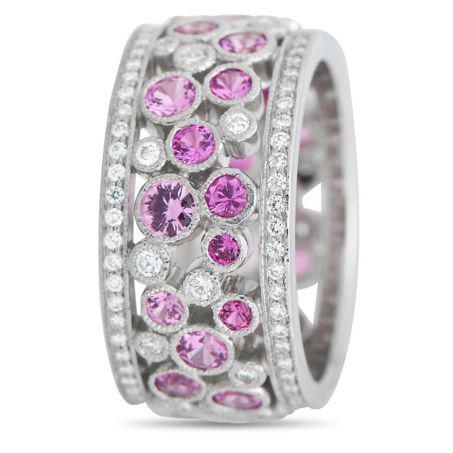 Tiffany & Co. Pre-Owned Tiffany Co. Cobblestone Platinum 1.87ct Diamond ...