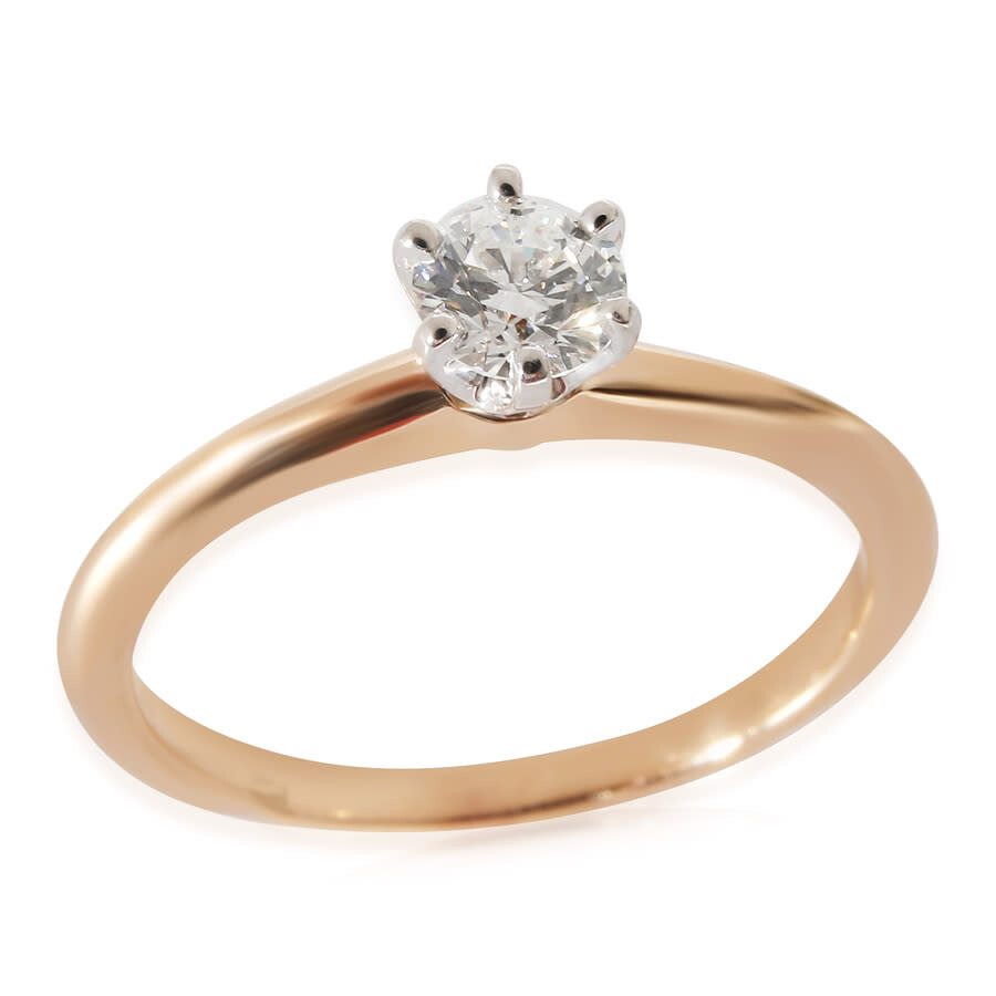 Tiffany & Co. Pre-Owned Tiffany & Co. Diamond Engagement Ring in 18k ...