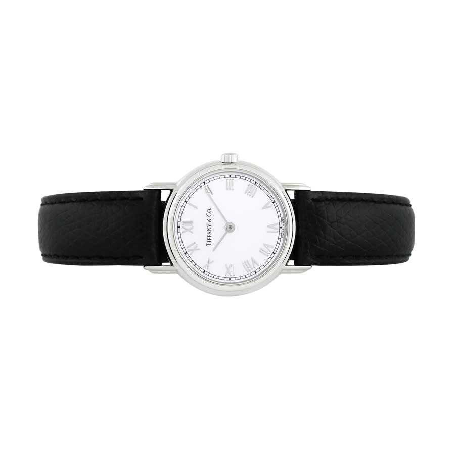 Tiffany & Co. Pre-owned Tiffany & Co. Roman Quartz White Dial Ladies ...